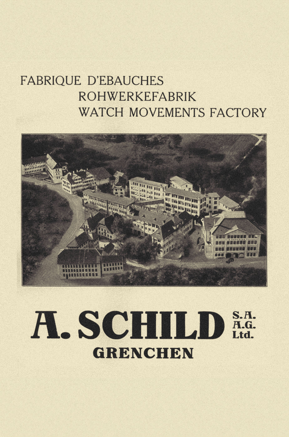 About Us – Schild 1896